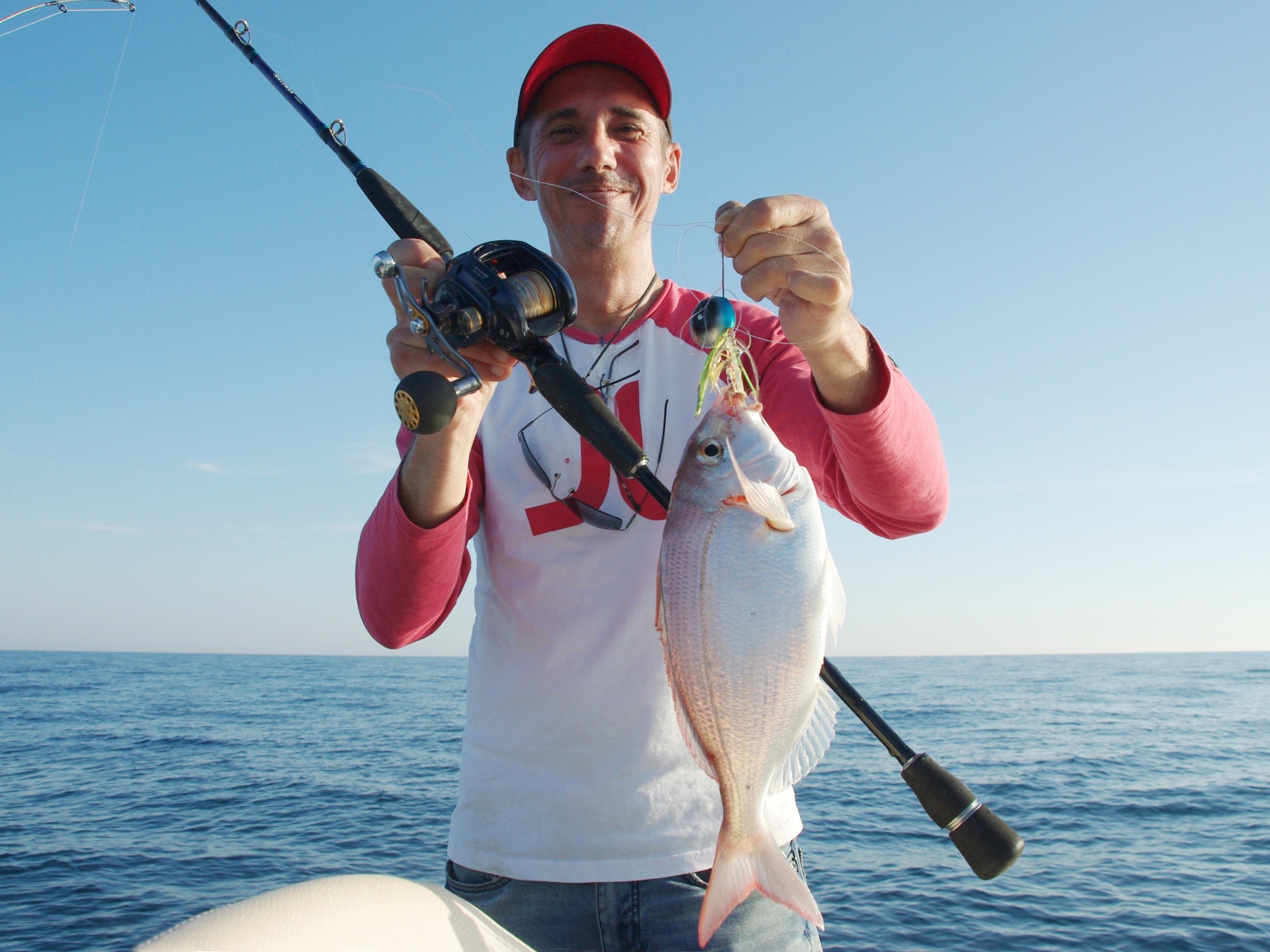 Pêcher le pageot aux leurres