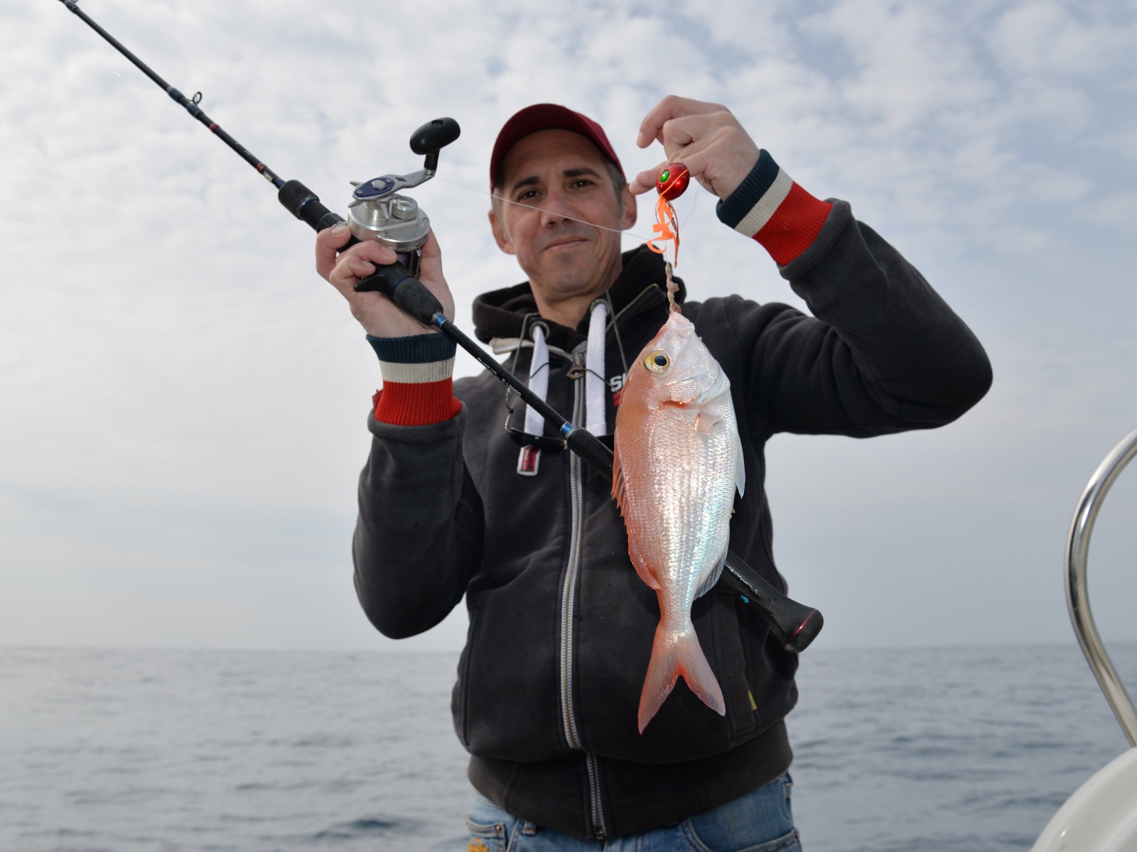 Pêcher le pageot aux leurres