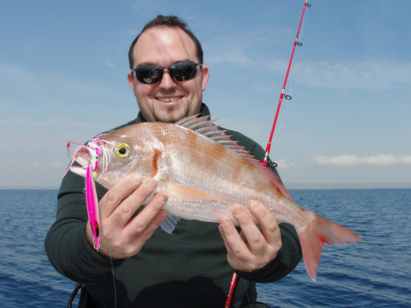 Pêcher le pageot aux leurres