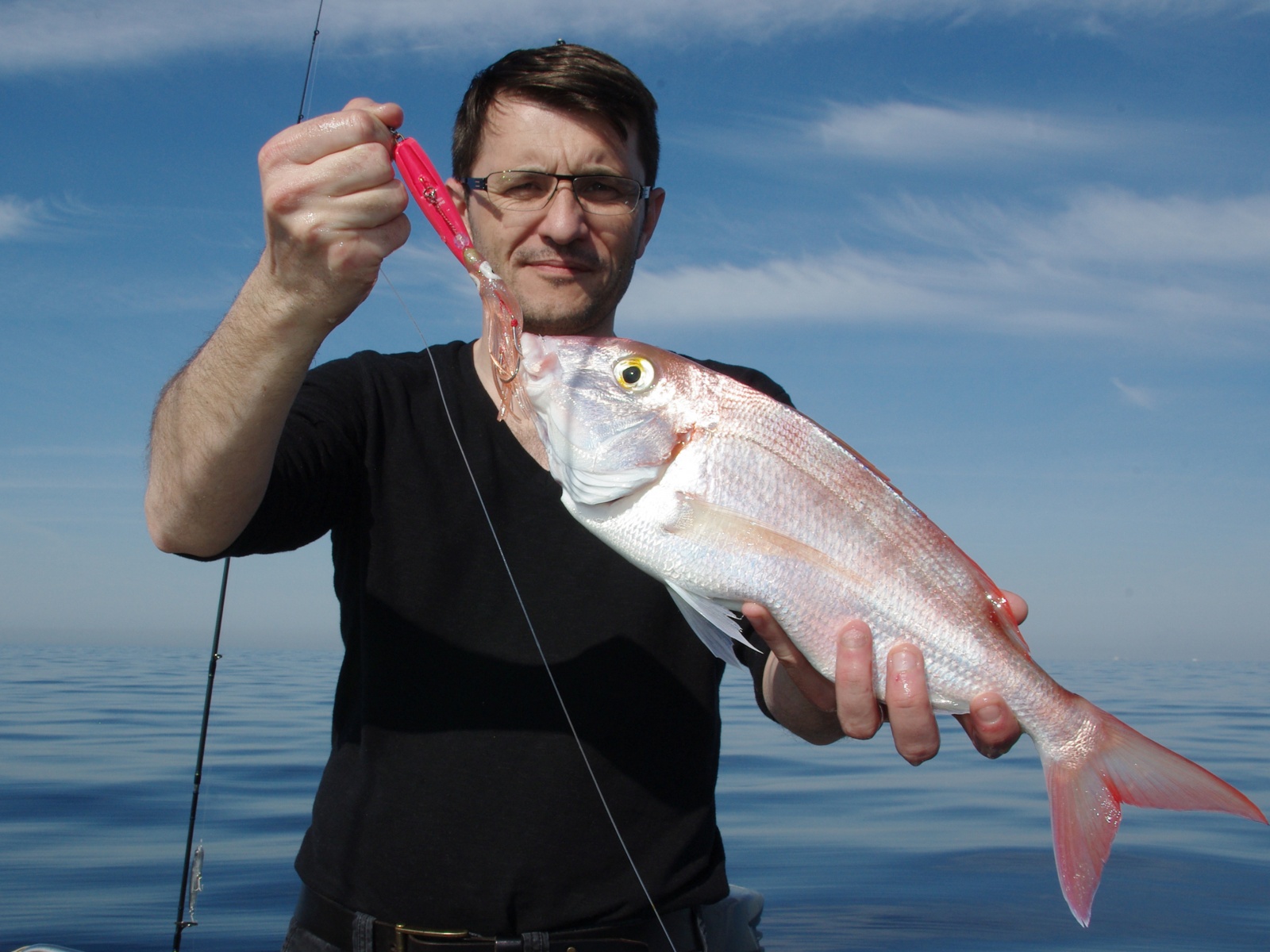 Pêcher le pageot aux leurres