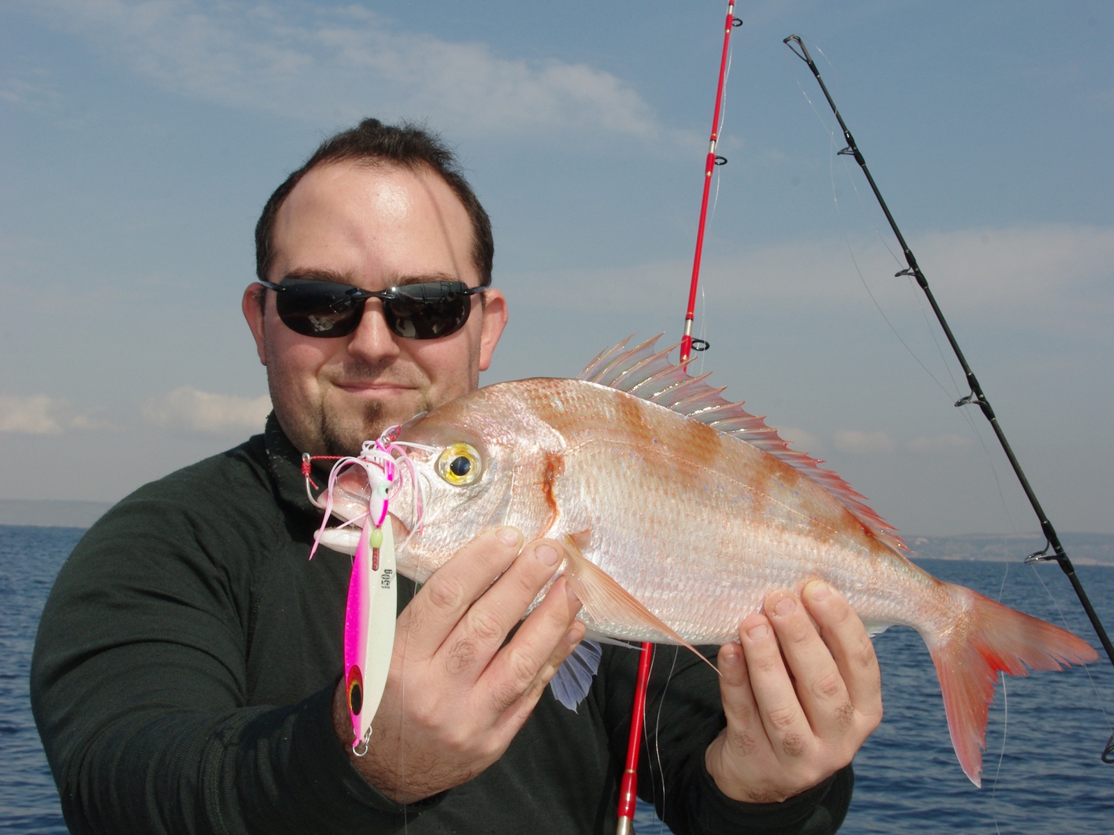 Pêcher le pageot aux leurres