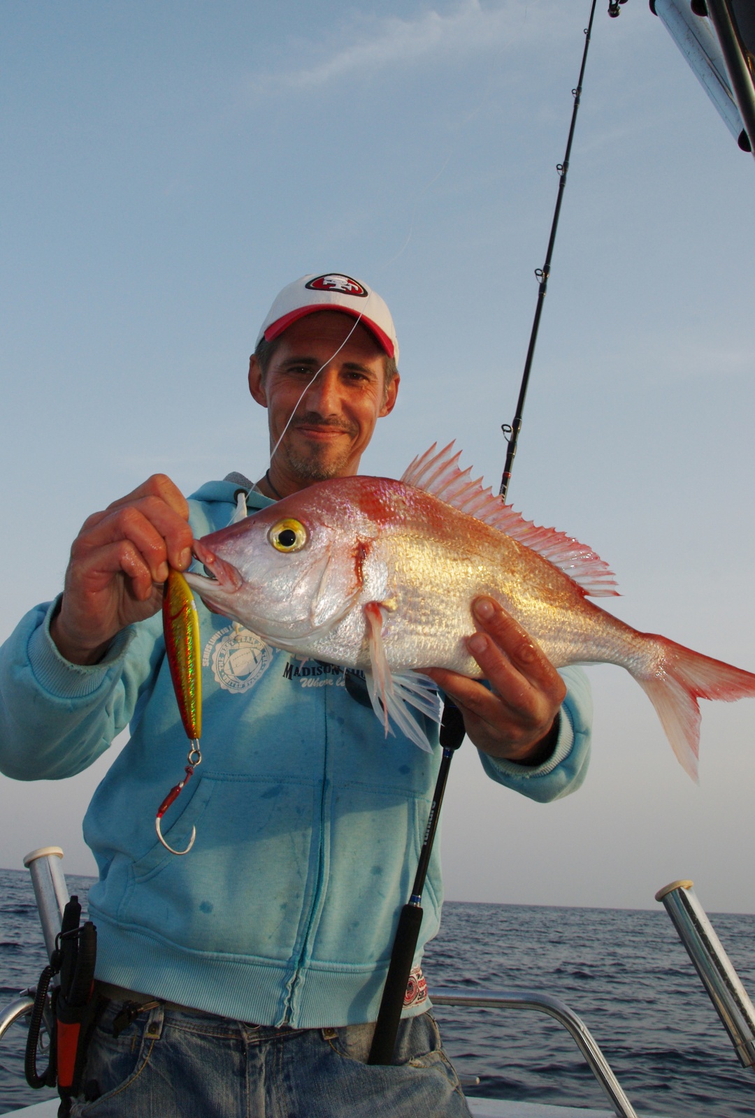 Pêcher le pageot aux leurres