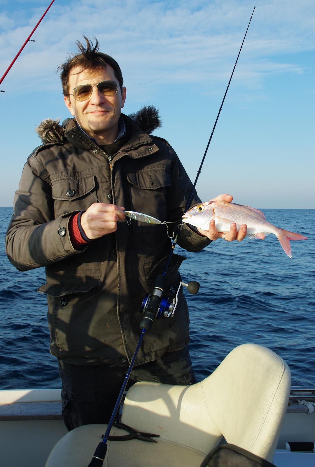 Pêcher le pageot aux leurres